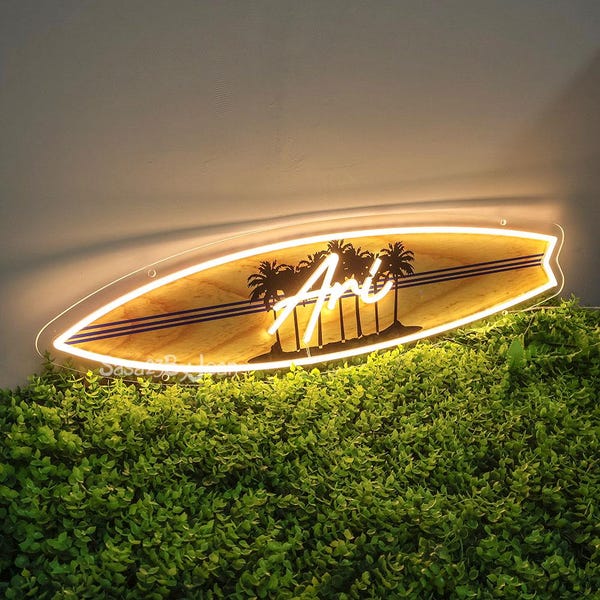 Surfboard Sign - Etsy