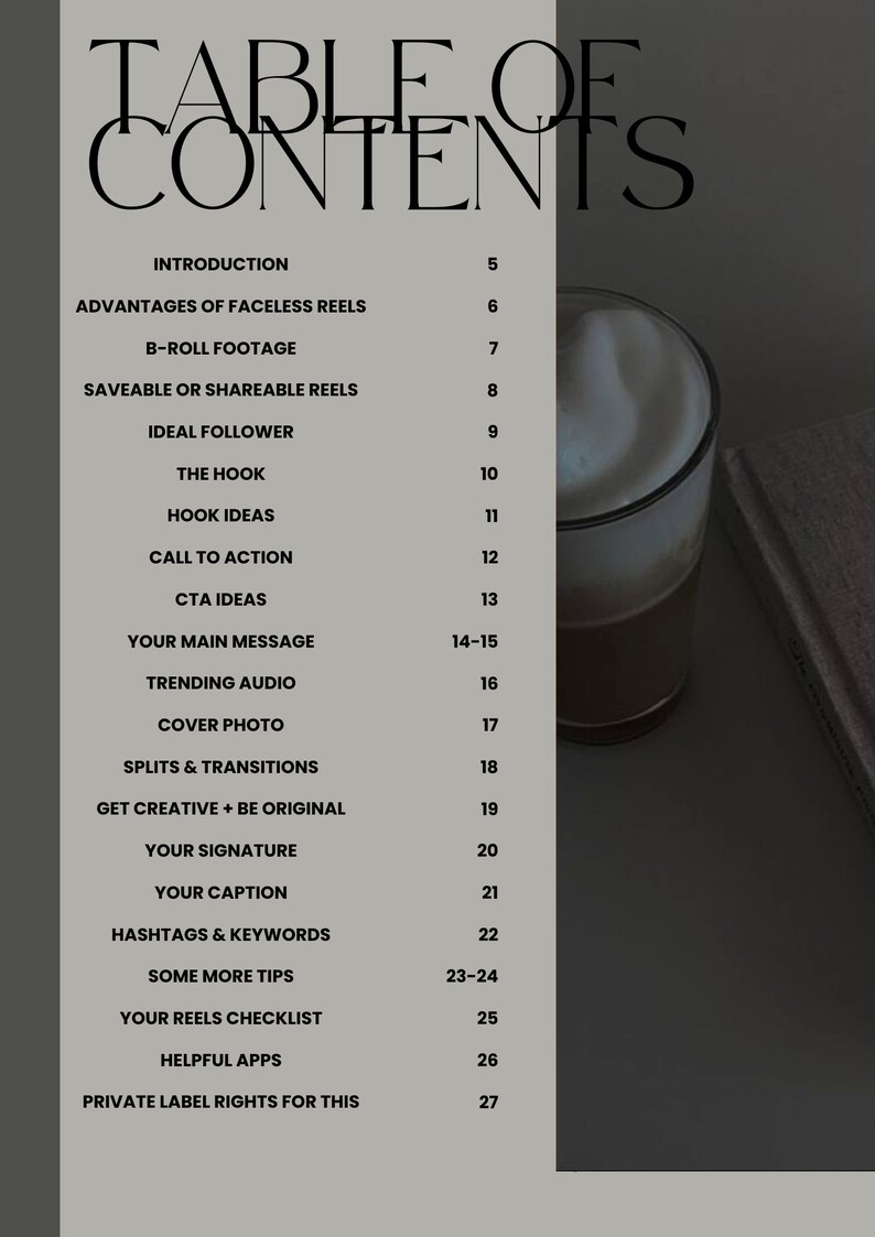 The Faceless Man Reels Guide | Reels That Convert to Sales | Instagram ...