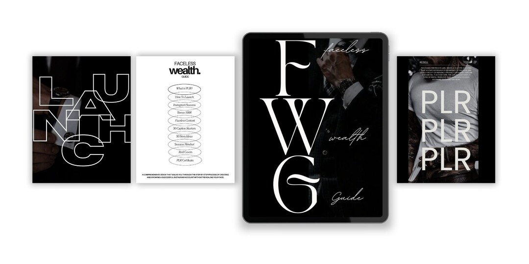 Mens Faceless Wealth Guide | Step by Step Guide to Make an Endless ...