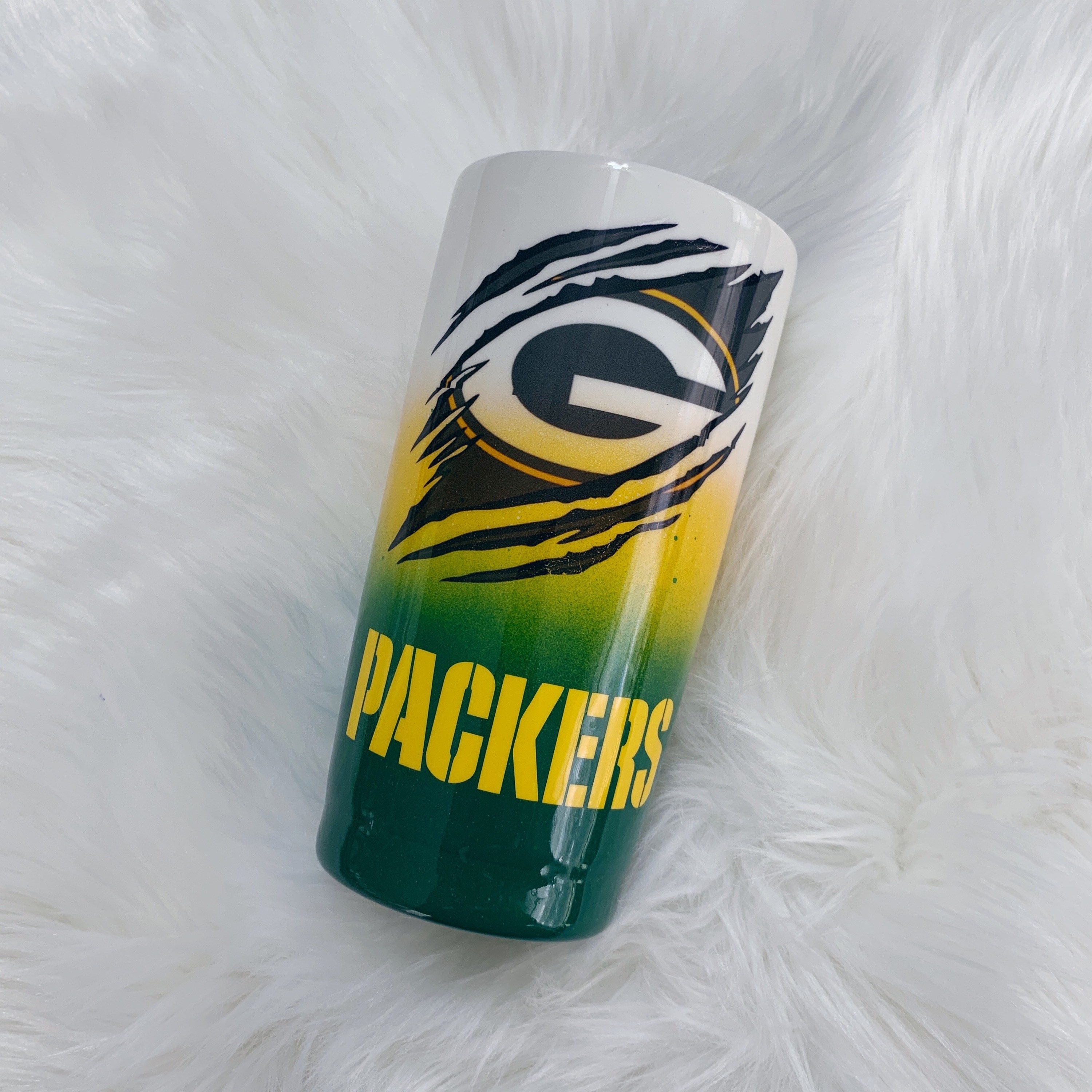 Green Bay Packers 20oz Epoxy Free & Ready to Ship Stainless Steel ...