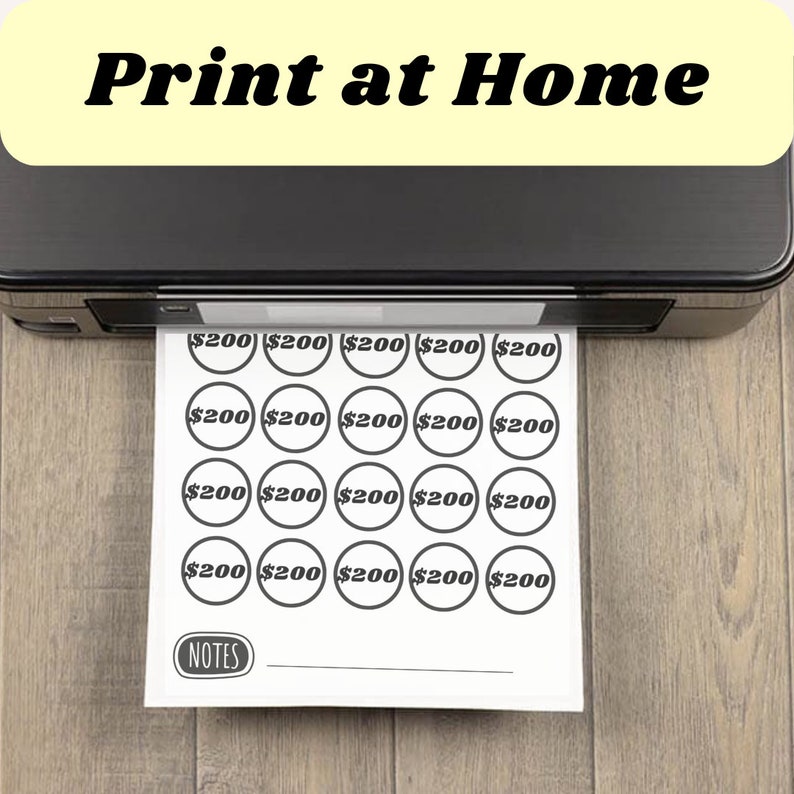 4k Savings Challenge | Printable Tracker for Savings Binder, Money ...