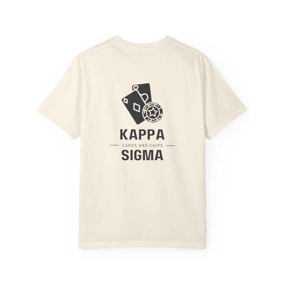 T-shirt Kappa Sigma Cards and Chips - Etsy
