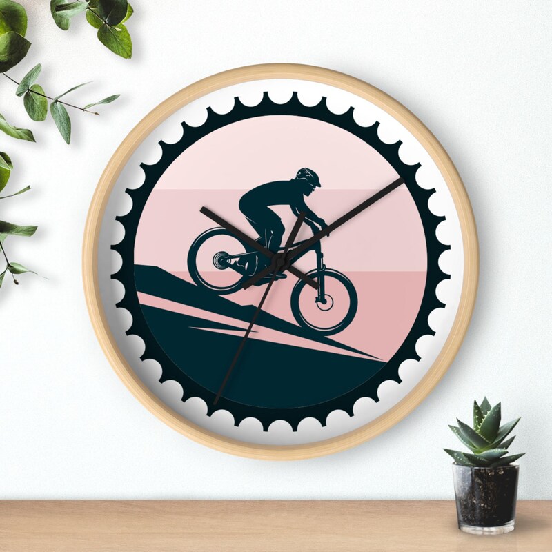 Bicycle Wall Clock - Etsy