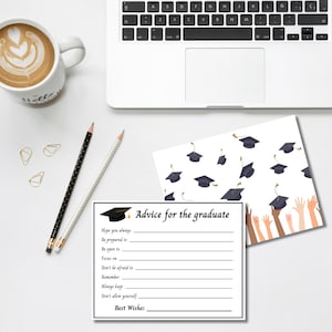 Graduation Wishes Cards | Digital Download Graduation Advice Cards ...