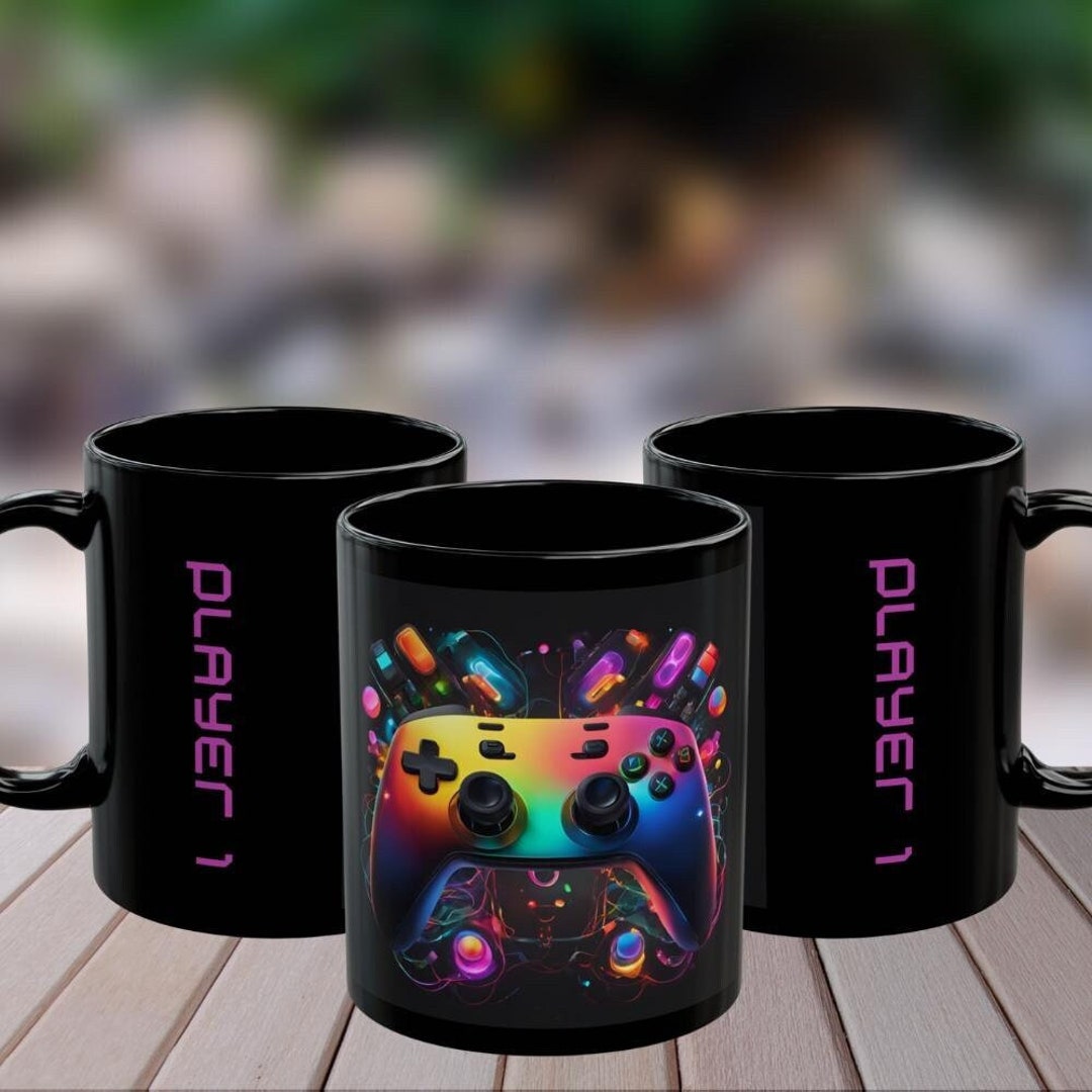 Gamer Mug | Video Gamer Mug | Personalized Gamer Mug | Player 1 Mug ...