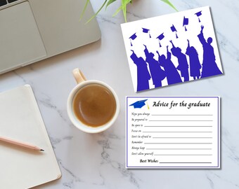 Graduation Wishes Cards Digital Download Graduation Advice Cards ...