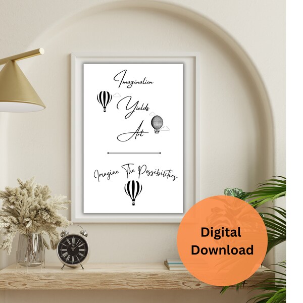 Hot Air Balloon Decor - Etsy