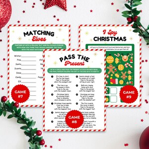 25 Christmas Games Bundle, Printables, Printable Holiday Games, for All ...