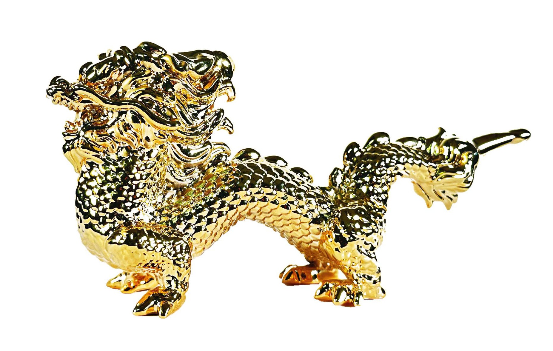 Exquisite 24K Gold Dragon Smoking Pipe Handcrafted With Passion and ...