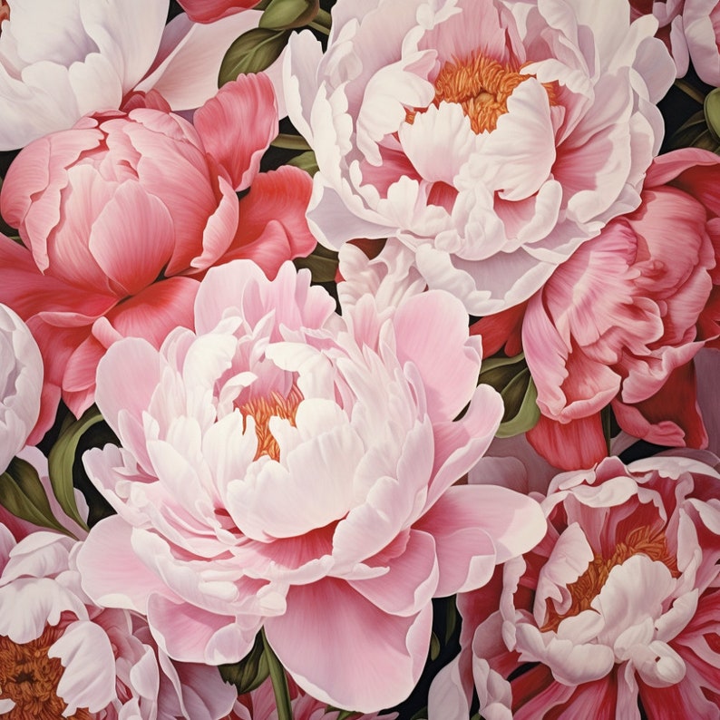 Peonies Art Print - Etsy