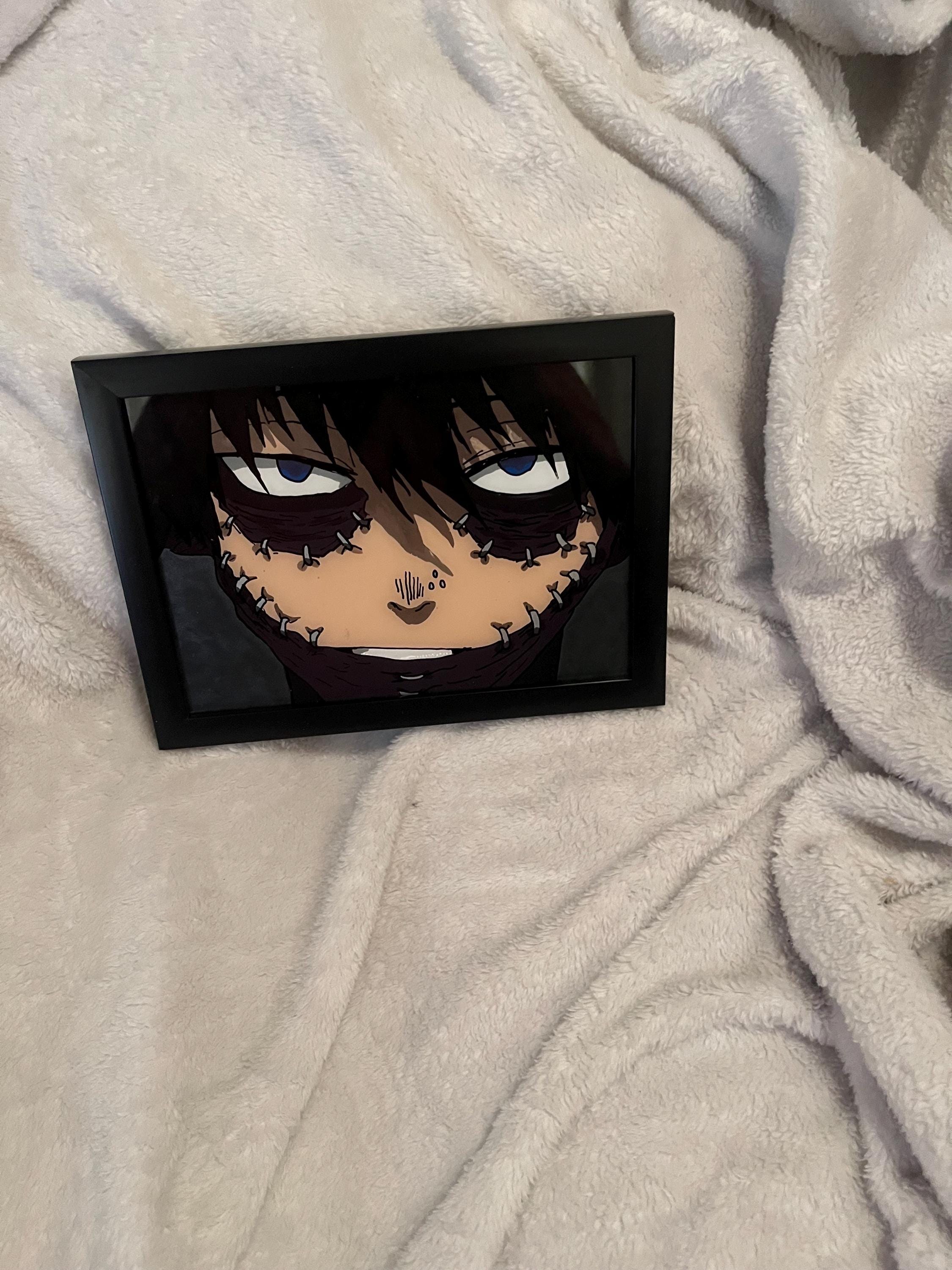 Dabi MHA Anime Glass Painting - Etsy