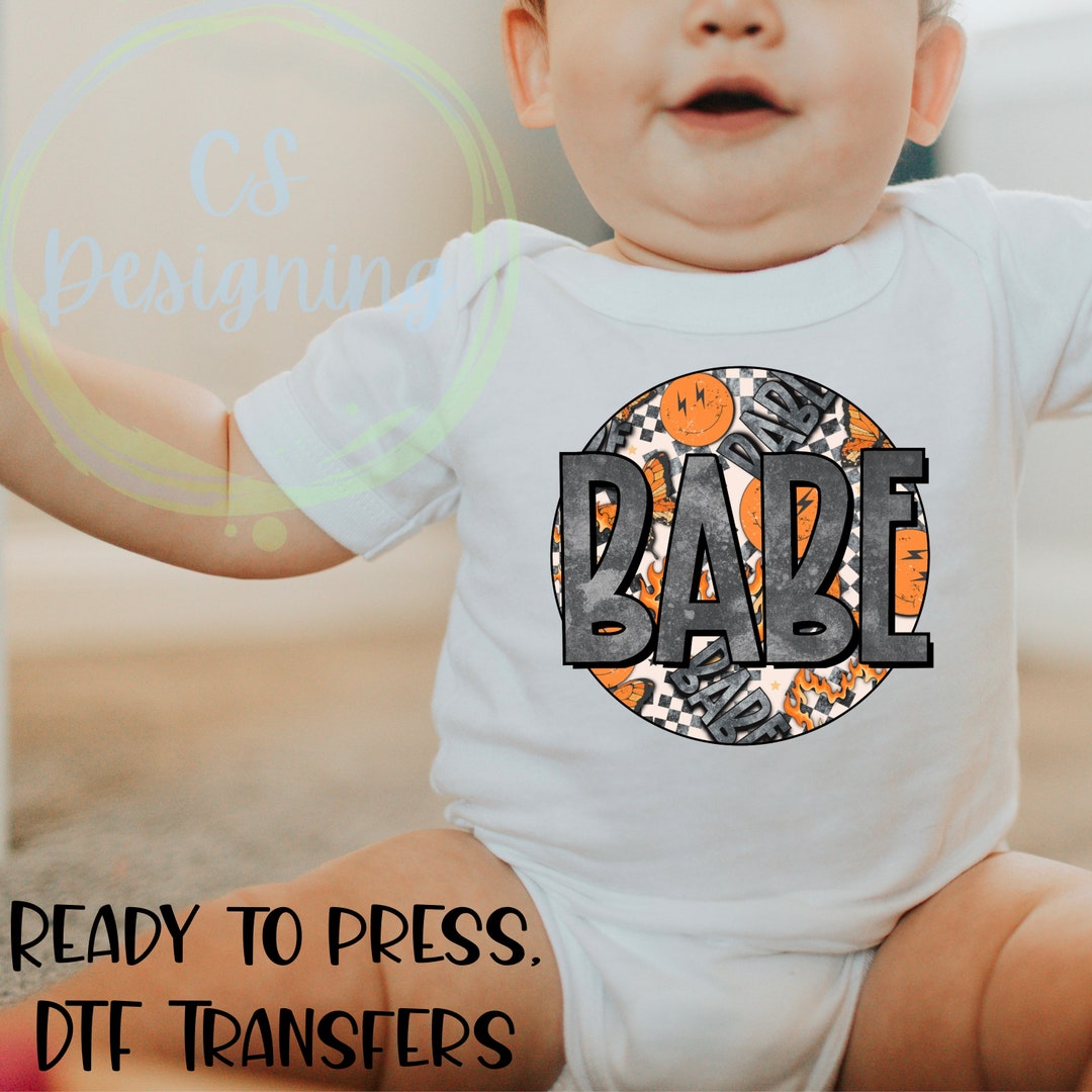 Babe,dtf Transfer,dtf Transfers,shirt Transfers,ready for Press ...
