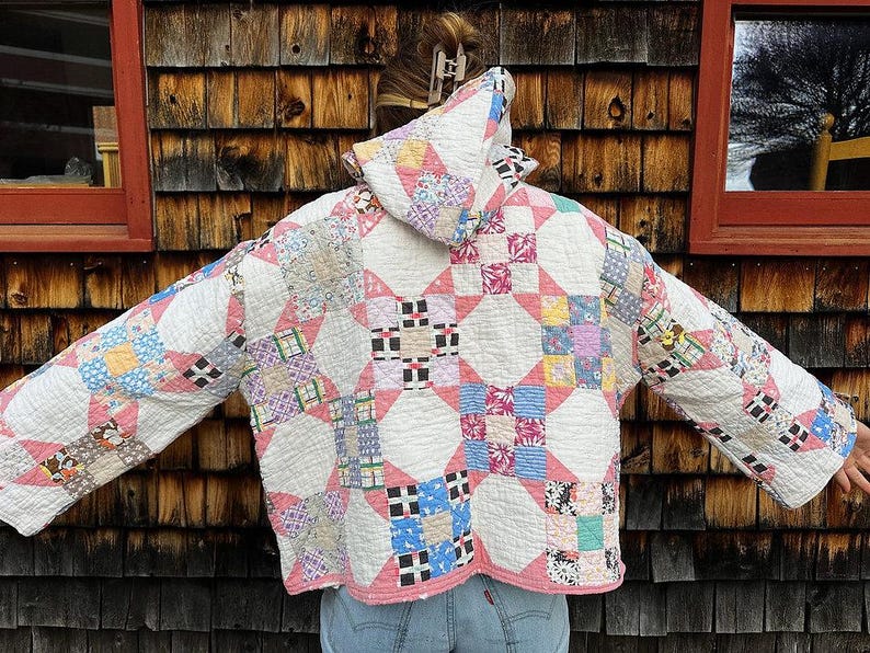 Our Fancy Quilted Hoodie - Etsy