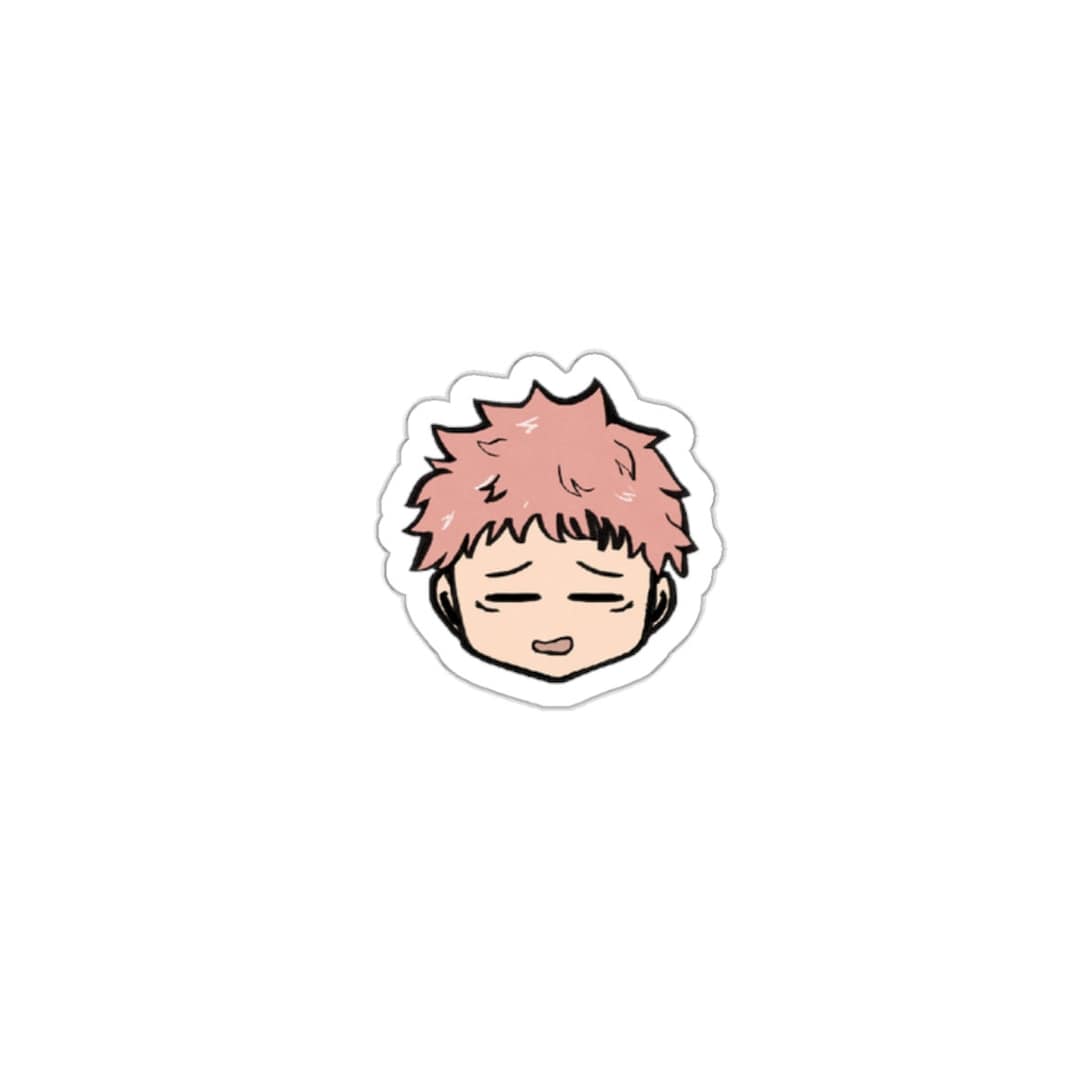 Yuji Itadori Derp Sticker, Jujutsu Kaisen Stickers, Itadori Stickers - Etsy