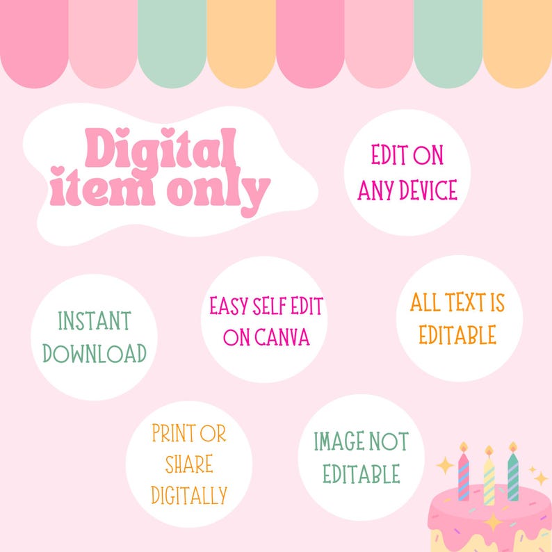 Printable Flopsy Rabbit Circle Cake Topper Lily Bobtail Download and ...