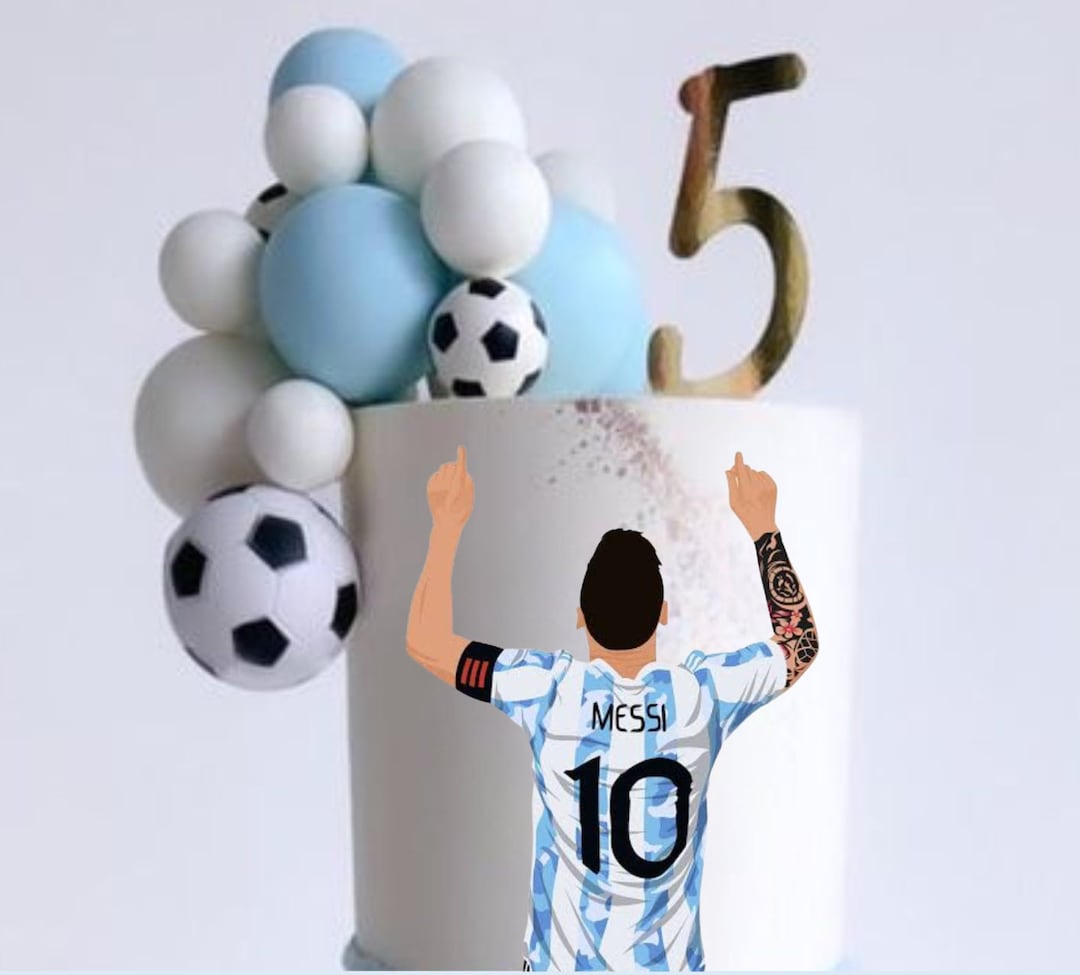 Printable Messi Cake Topper Print Yourself Printable Digital Download ...
