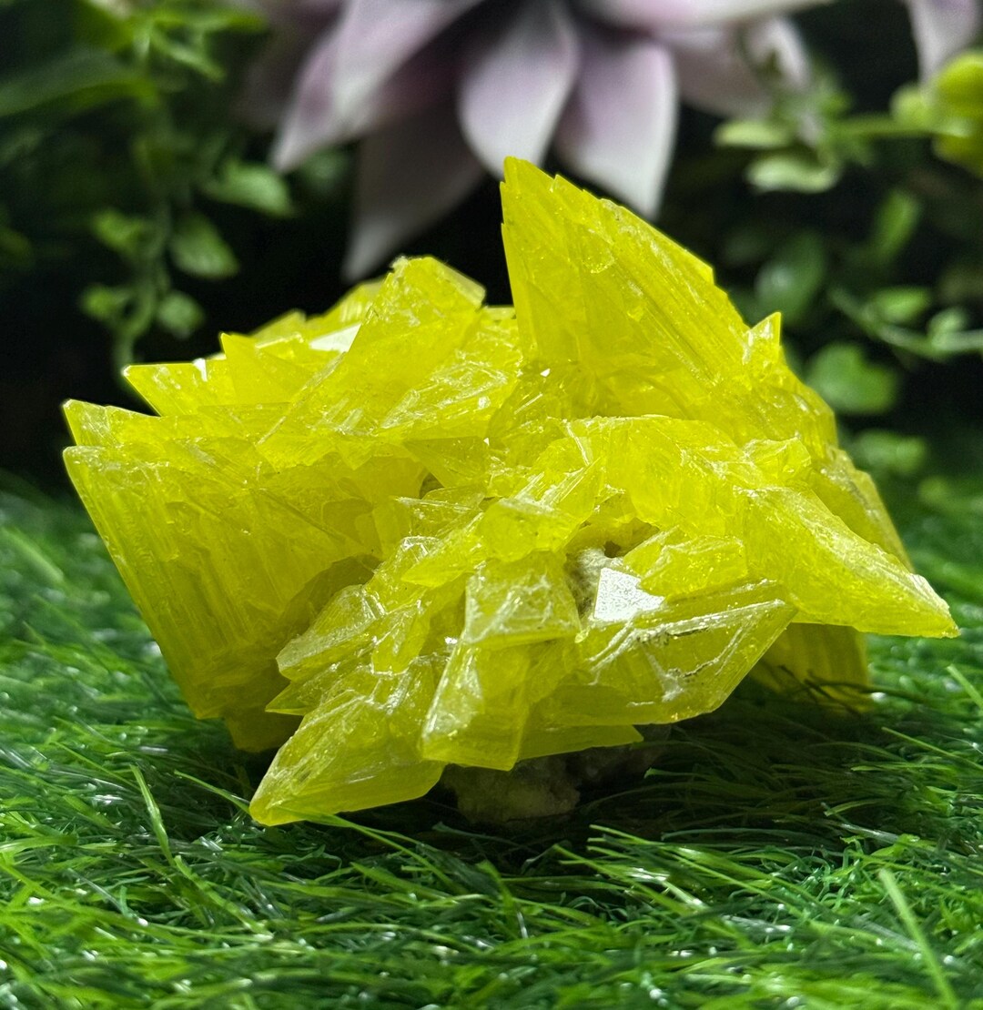 Sulfur Specimen - Cluster - Natural - Crystal - Stone - Gift - Home ...