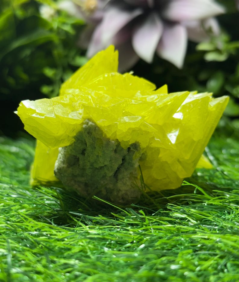 Sulfur Specimen - Cluster - Natural - Crystal - Stone - Gift - Home ...