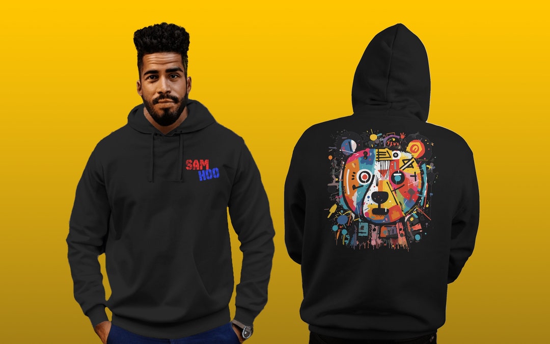 Basquiat Bear Hoodie by Sam Hoo - Etsy