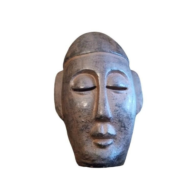 Asian Metal Mask Wall Decor - Etsy