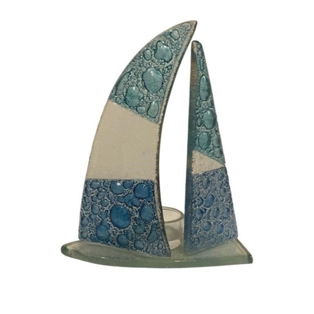 Sailboat in Raku Ceramic Pottery - Etsy