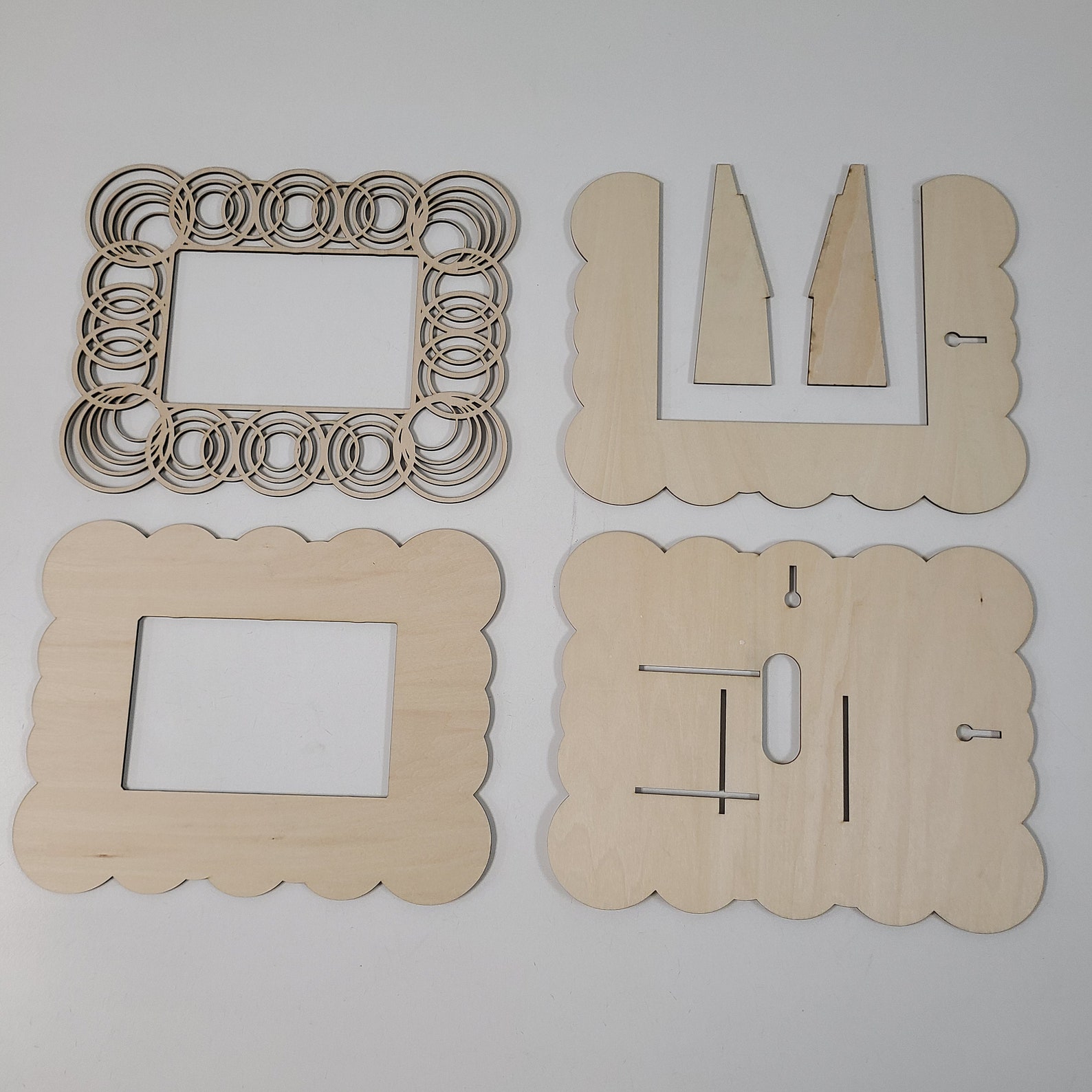 4 X 6 Wood Laser Cut Picture Frame DIGITAL DOWNLOAD - Etsy