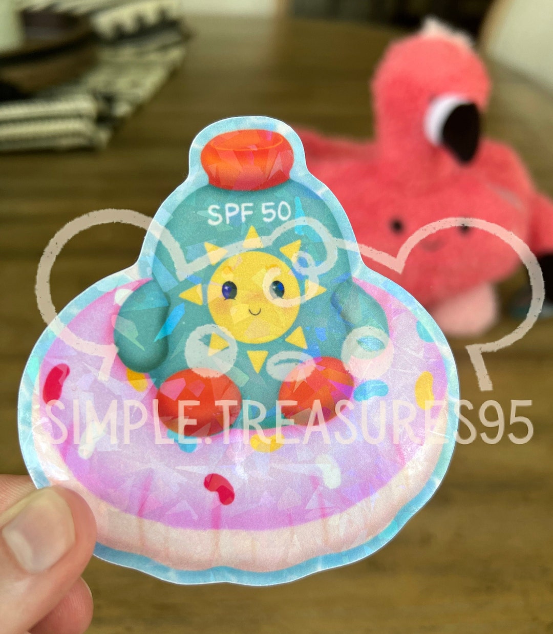 Summer Sticker Pool Sunscreen Sticker Water Bottle Sticker Planner ...