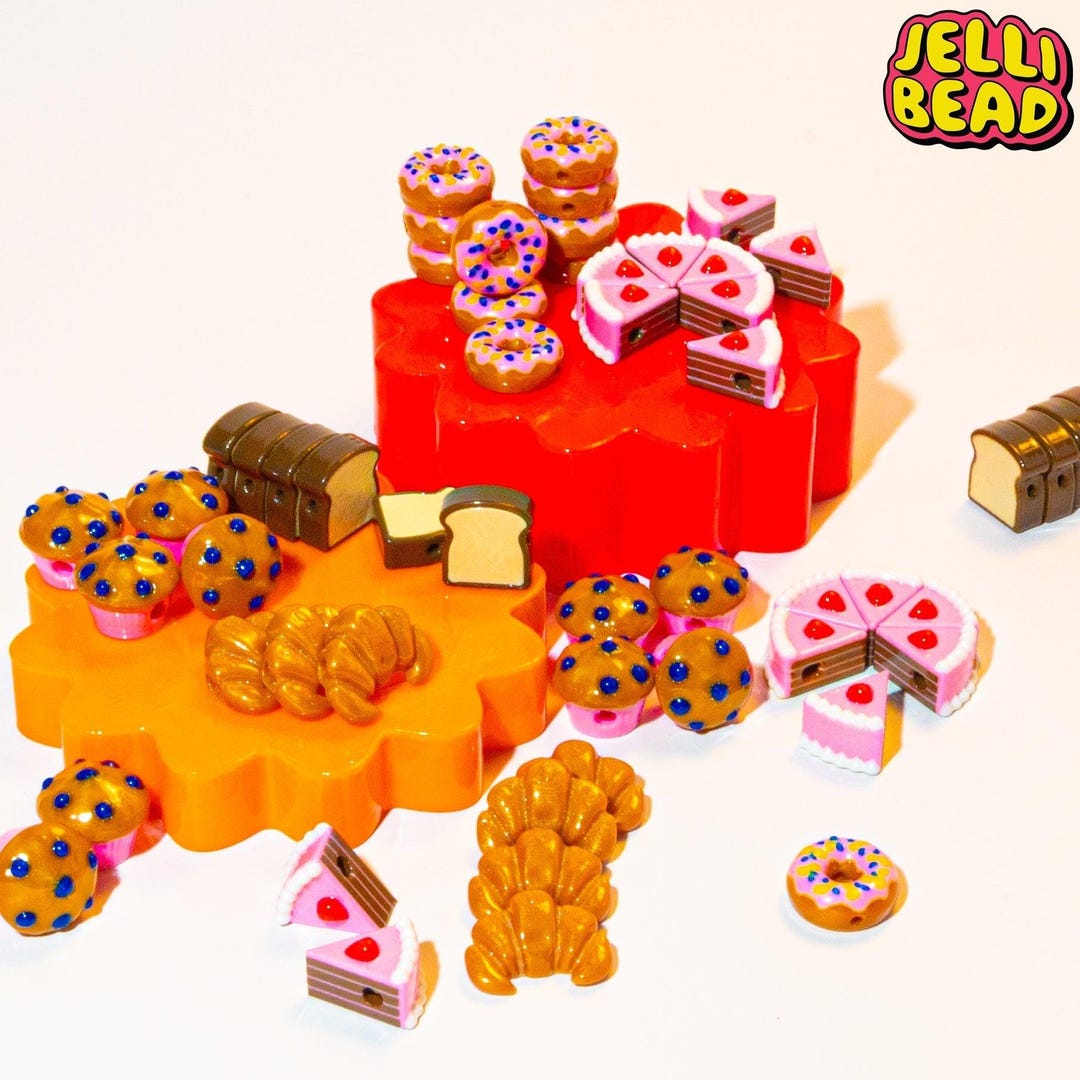 Freshly Baked Beads Variety Pack Charms for Kandi, Friendship Bracelets ...