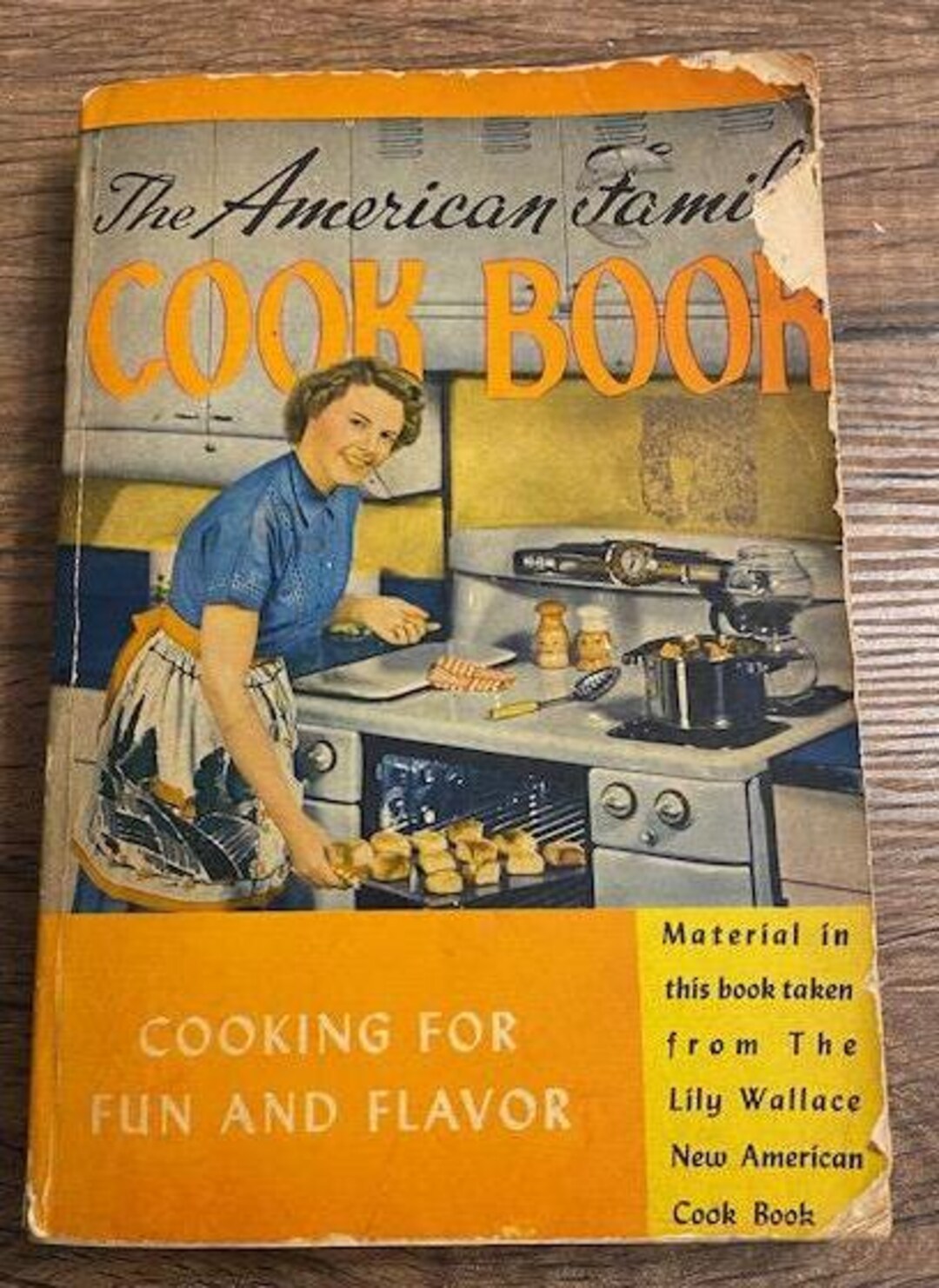 The American Family Cookbook, by Lily Wallace, 1950, Vintage Cookbook ...