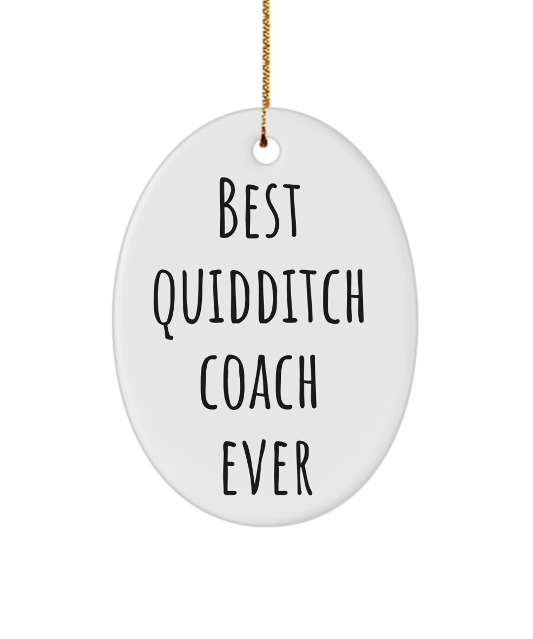 Best Quidditch Coach Ornament, Hanging Decoration, for Men or Women ...