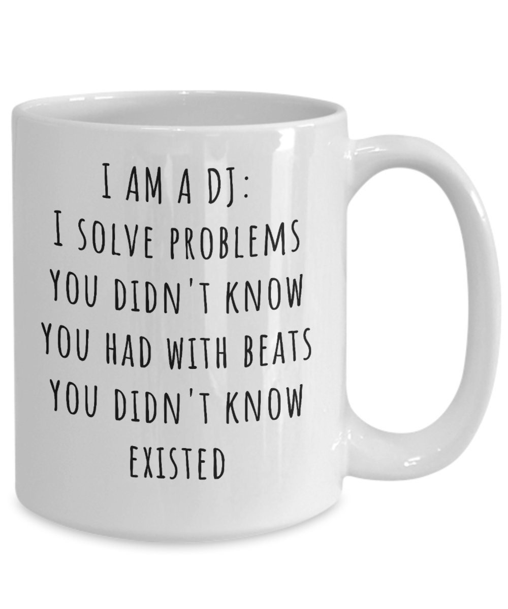 Dj Coffee Mug, Gift for Wedding Deejay, Producer Mixer Gift, Dj ...
