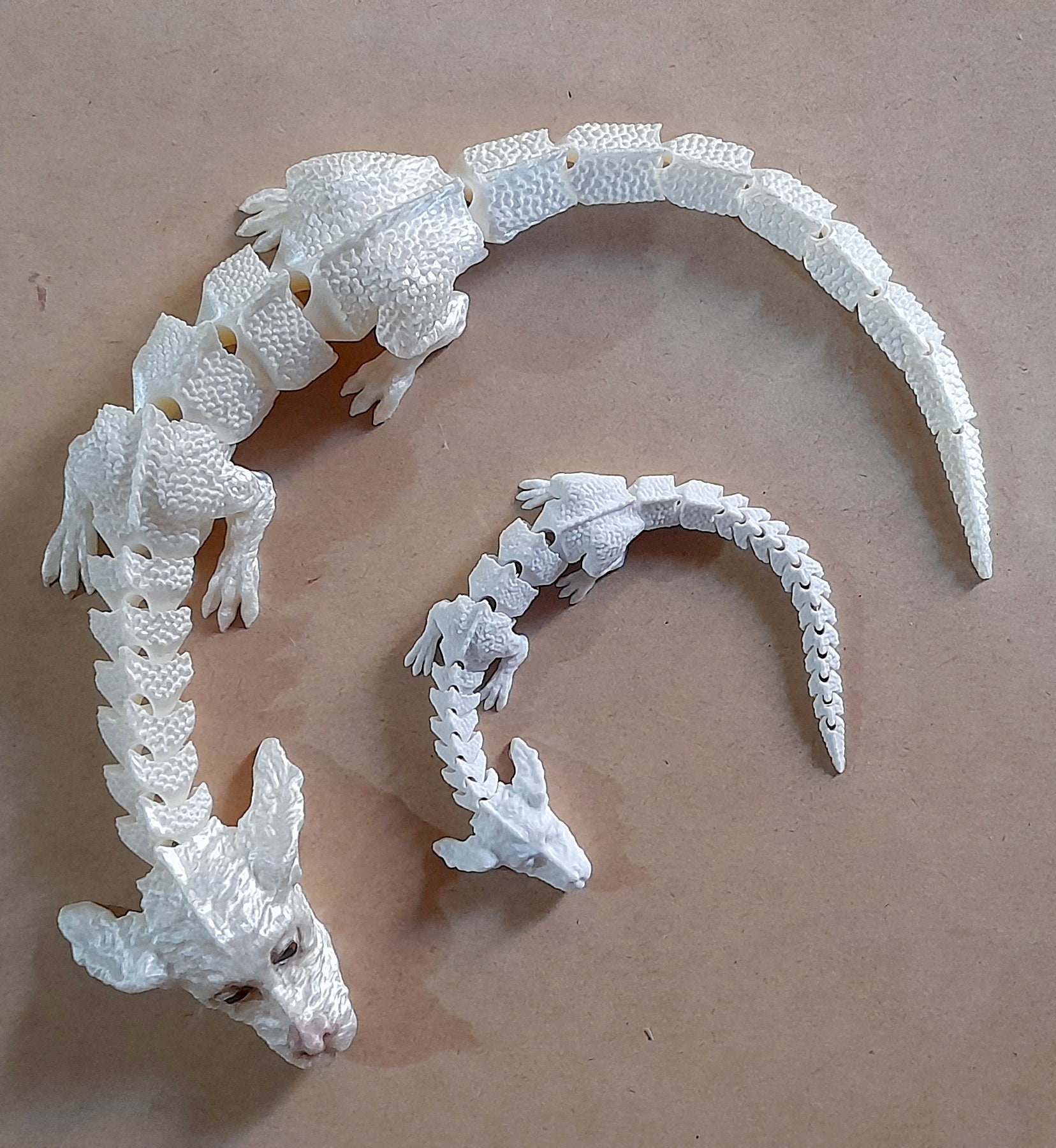 Articulated Falkor Luck Dragon 3D Model - Etsy