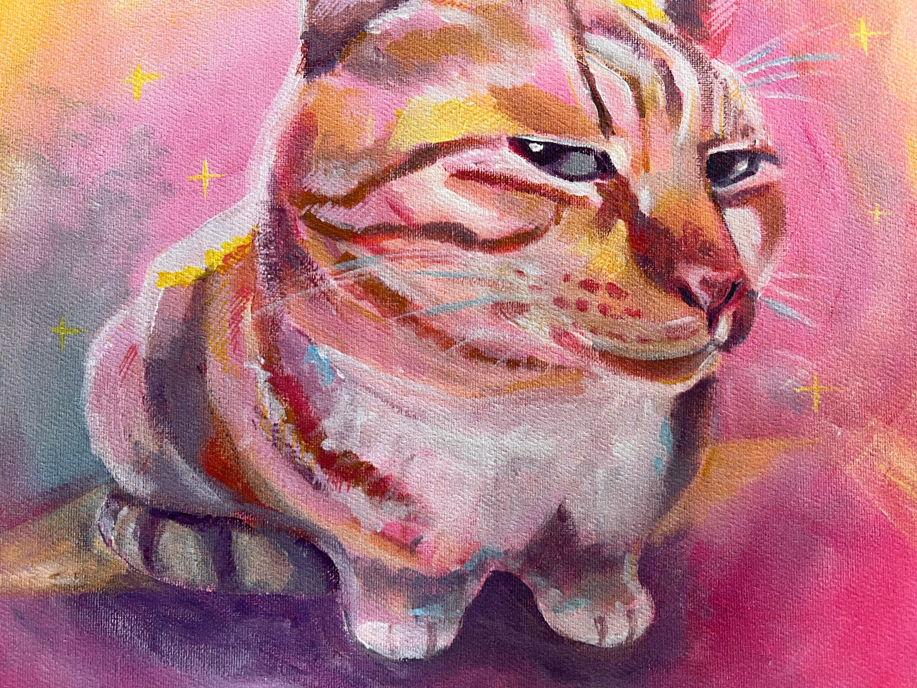 Mr. Fresh Art Print Side Eye Cat Meme - Etsy