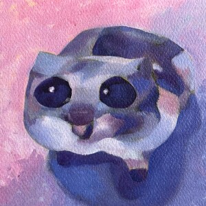 Sad Hampter Art Print | Sad Hamster Meme Tiktok - Etsy
