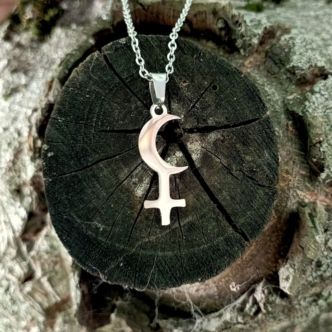 Lilith Pendant, Witch Sigil Necklace, Ossult Jewelry for Spiritual ...