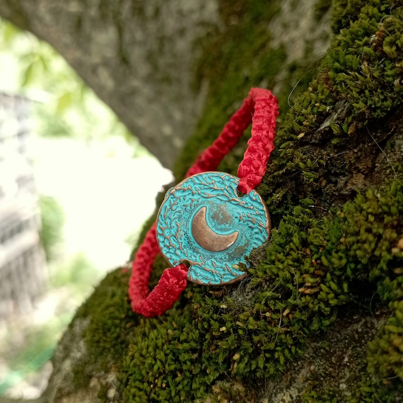 Red Moon Jewelry Boho Bracelet - Etsy