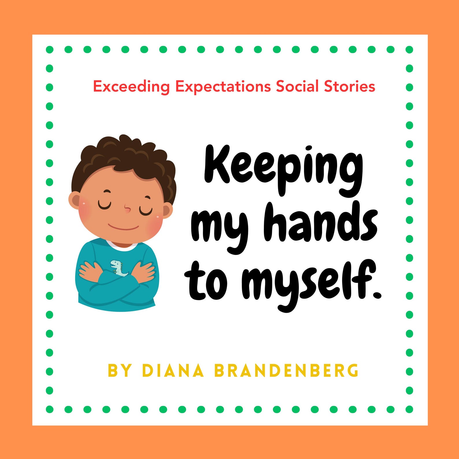 Keeping My Hands to Myself / 18-page E-book Full Color Digital File PDF ...