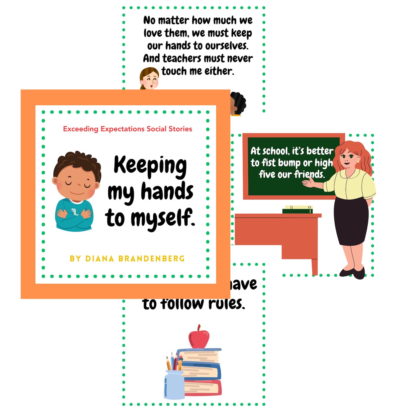 Keeping My Hands to Myself / 18-page E-book Full Color Digital File PDF ...