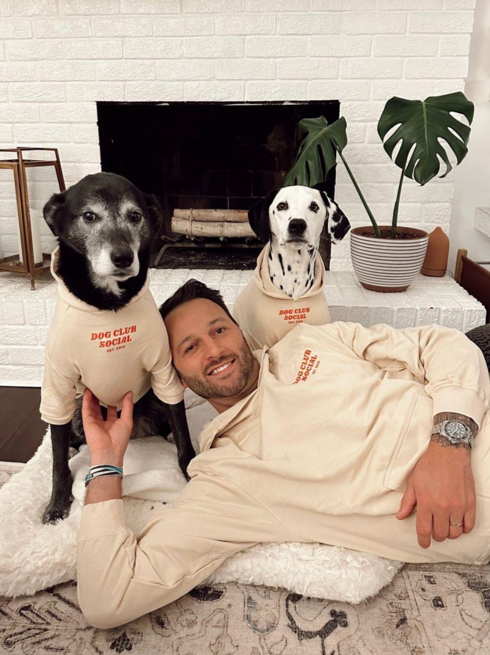 Matching Dog and Owner Hoodie Set, Dog Mom and Dad Gift, Fur Baby ...