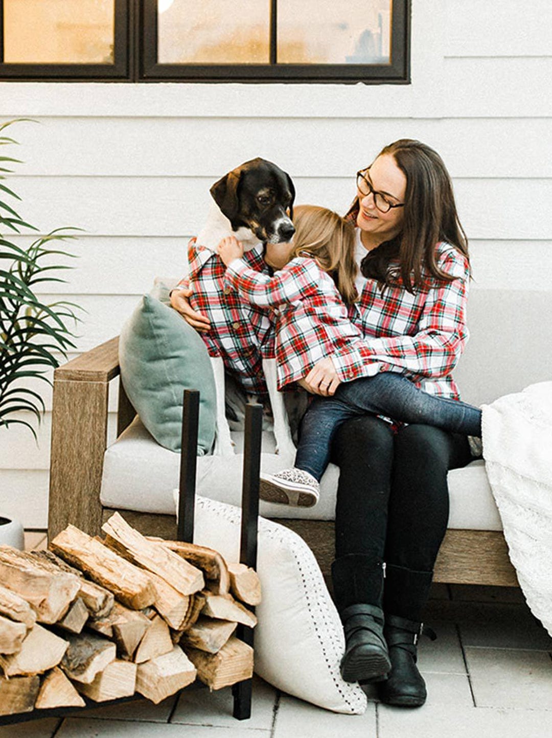 Matching Family and Dog Flannel Shirt | Chalet Flannel Dog Shirt - Etsy