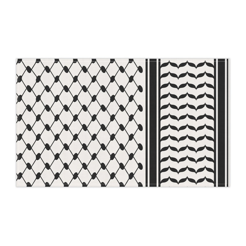 Palestinian Keffiyeh Shemagh Kufiye Palestine Kuffiyeh Kitchen Towel - Etsy