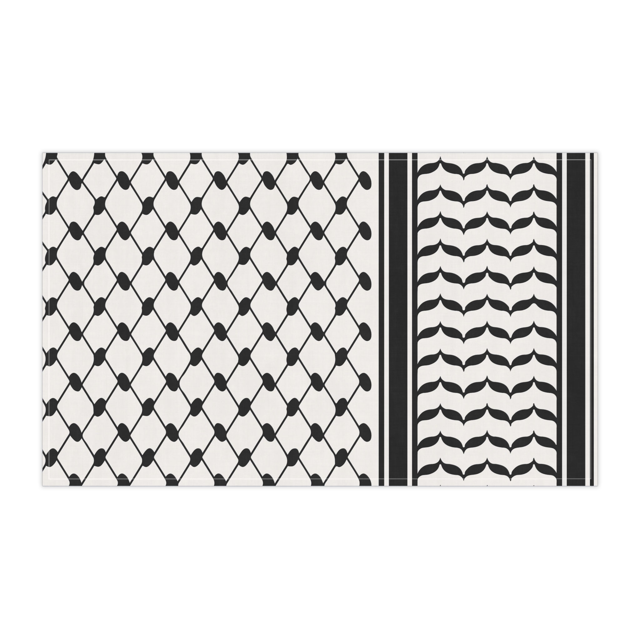 Palestinian Keffiyeh Shemagh Kufiye Palestine Kuffiyeh Kitchen Towel - Etsy