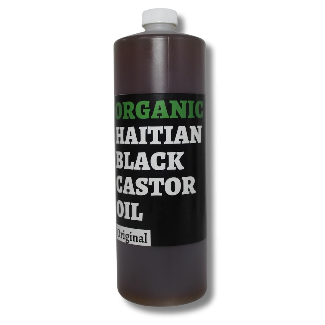 Pure Organic Haitian Black Castor Oil - Lwil Maskreti for Skin and Hair ...