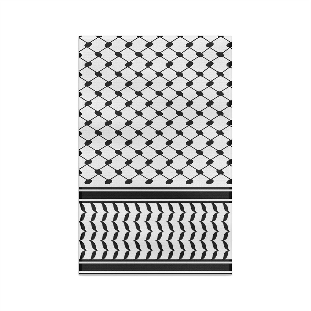 Palestinian Keffiyeh Shemagh Kufiye Palestine Kuffiyeh Microfiber Tea ...