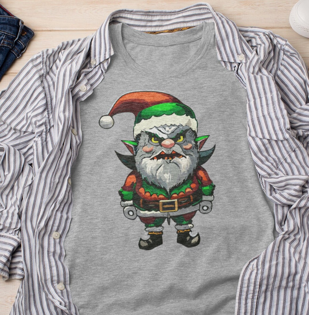Scary Elf, Krampus, Christmas, Xmas, Monster, Red and Green, Pointed ...