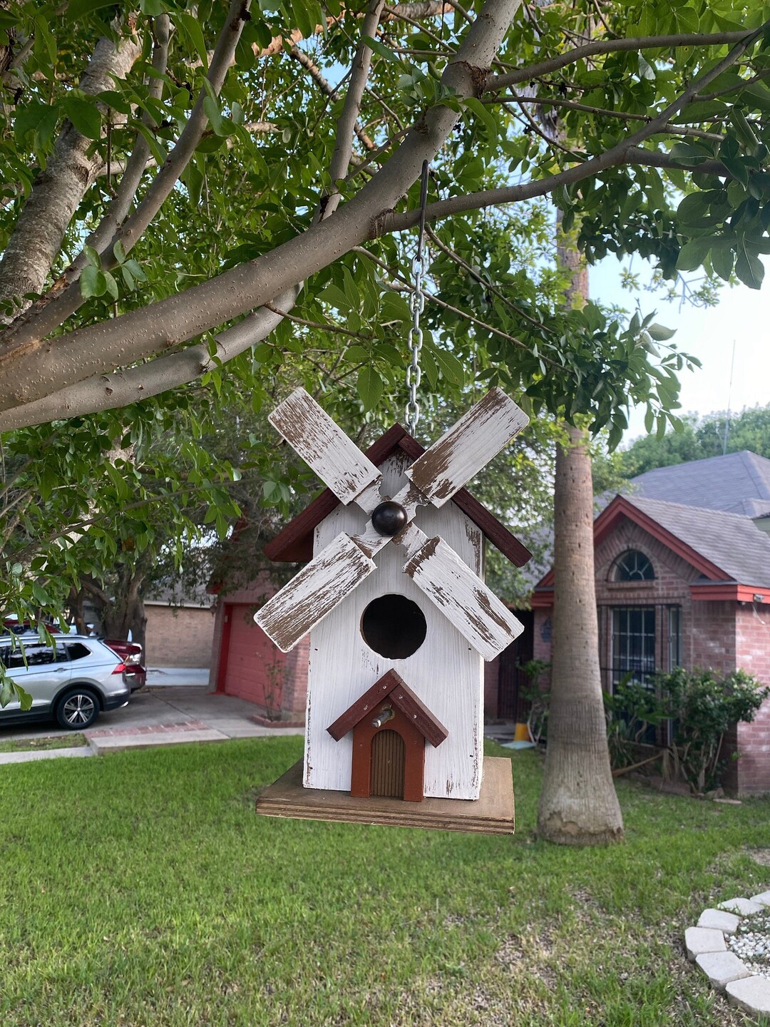 Rustic Bird House for Outdoor, Handmade, Wooden Birdhouses, Outdoor ...