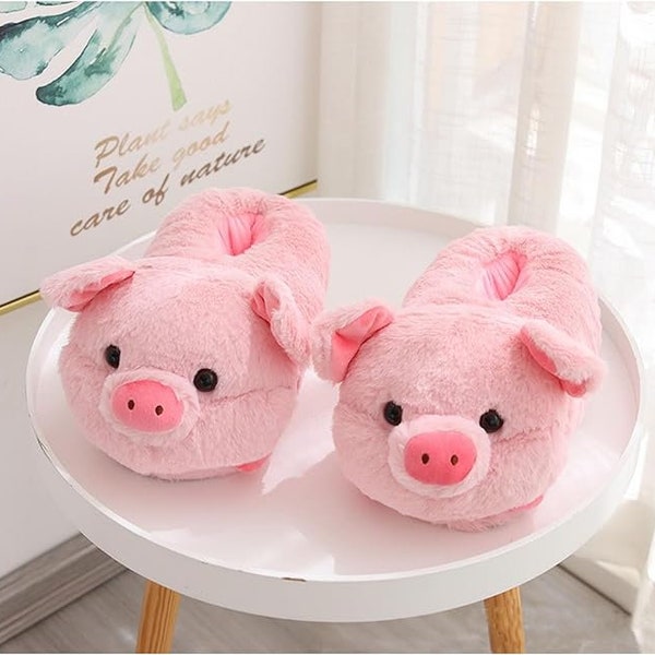 Animal Slippers - Etsy