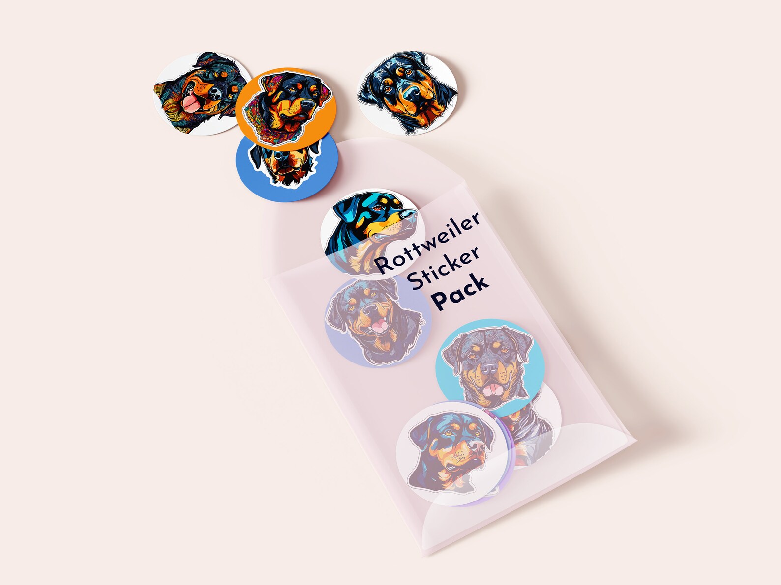 Dog PNG Stickers, Dog Breed Sticker Set, Dog Png, Dog SVG, Sticker ...