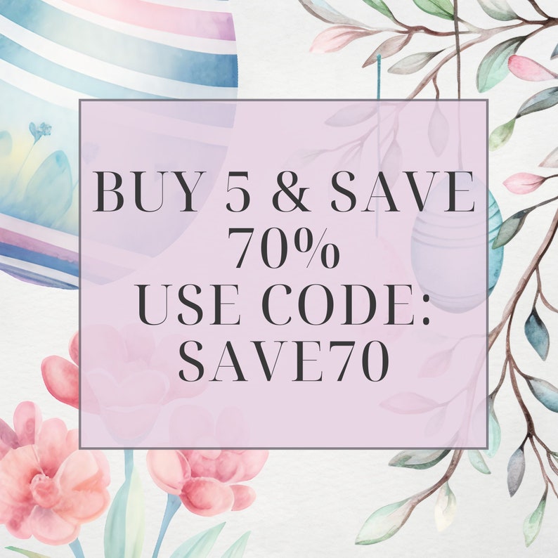 Watercolor Pastel Easter Eggs and Garlands, Boho Easter, Clipart ...