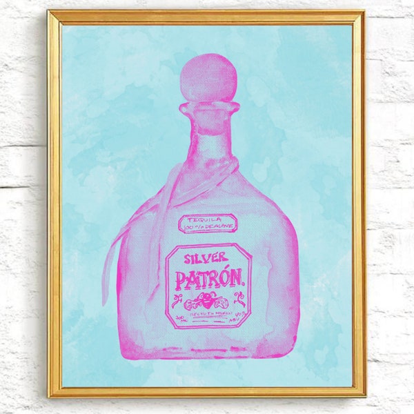 Patron Tequila - Etsy